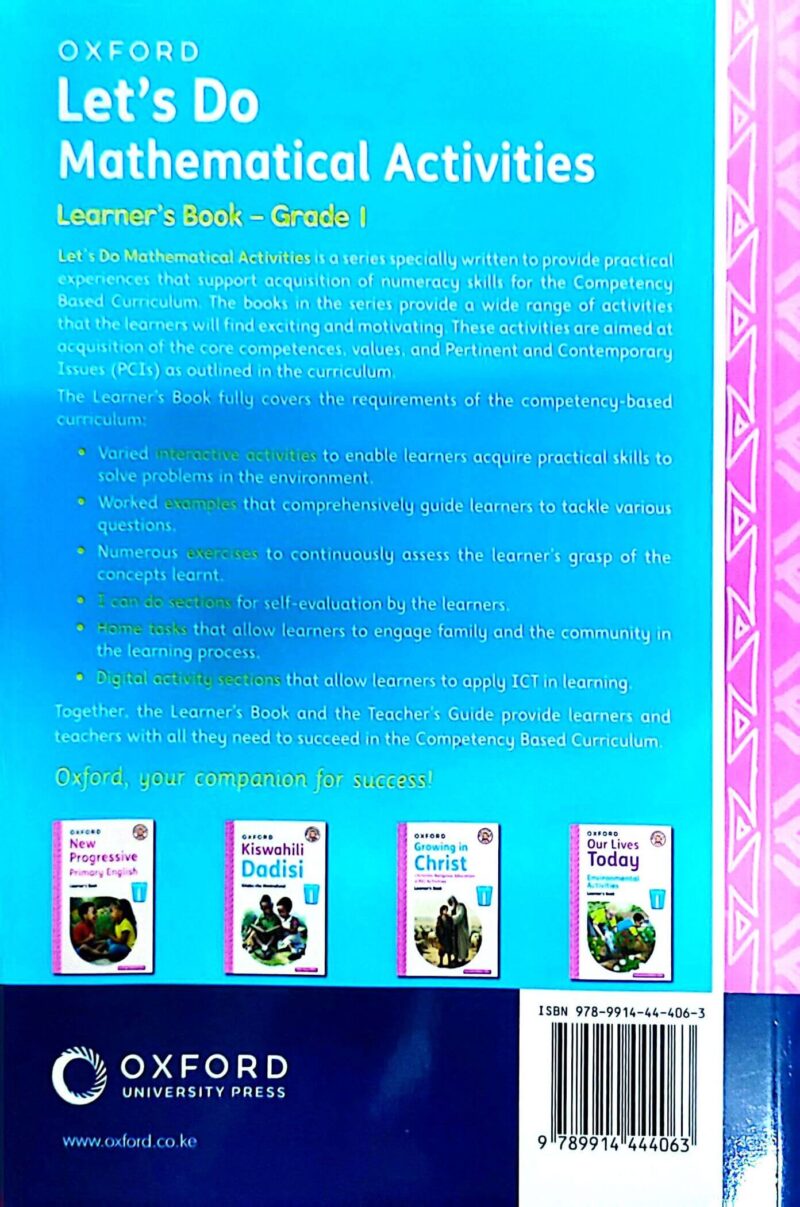 Let’s Do Mathematical Activities: Grade 1 – Market Bookshop