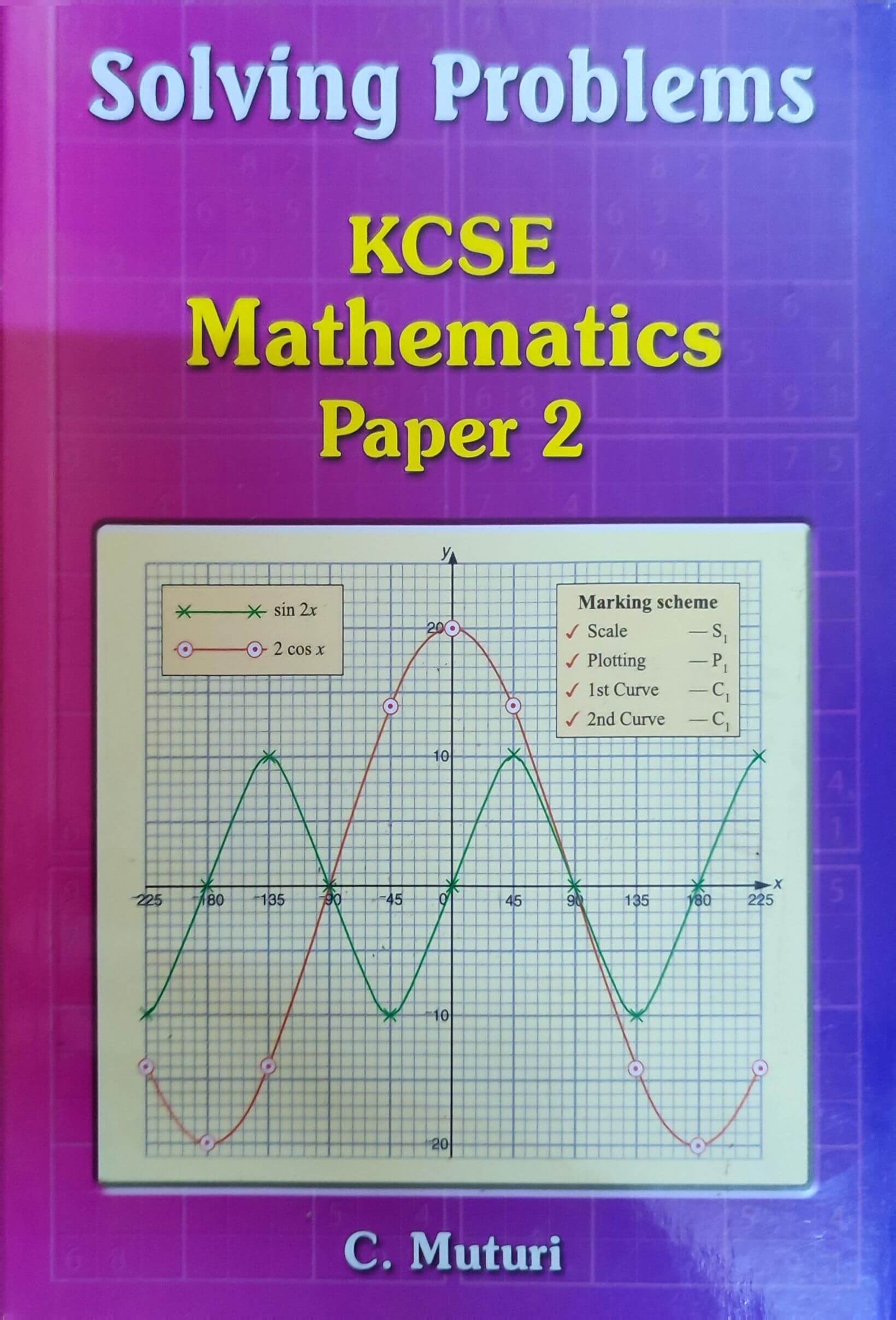 Solving Problems: KCSE Mathematics Paper 2 – Market Bookshop